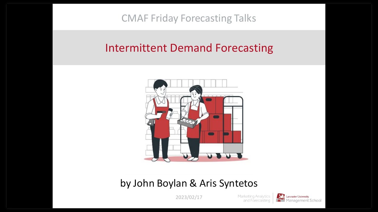 CMAF FFT: Intermittent Demand Forecasting - YouTube
