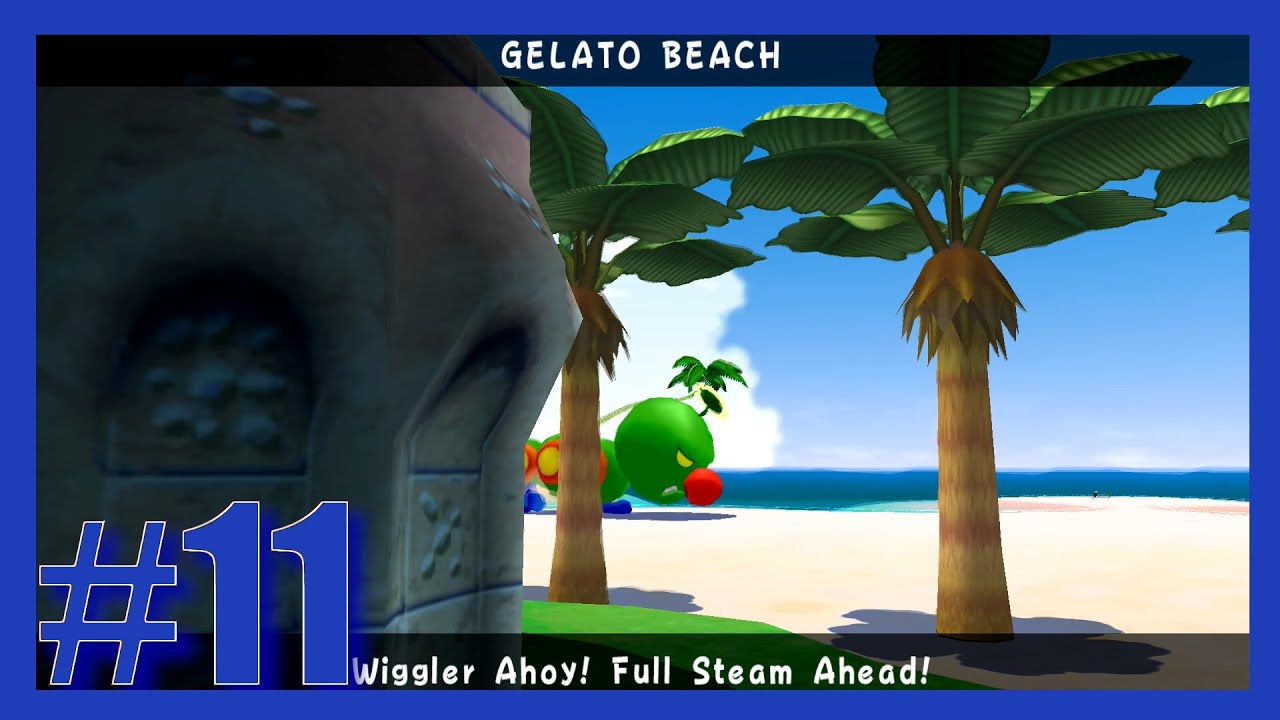 Super Mario Sunshine #11 Wiggler Being Disturbed - YouTube