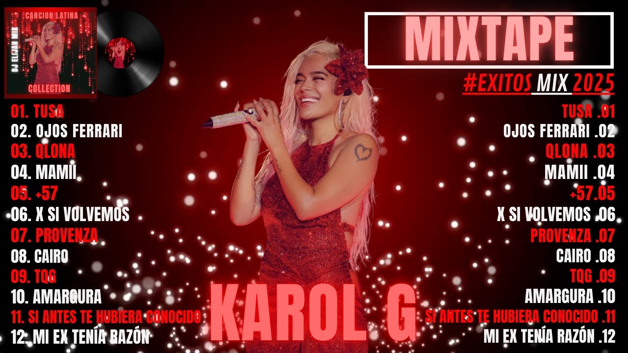 KAROL G MIX 2025 ️ Grandes Éxitos | Reggaetón y Canciones Inolvidables ...