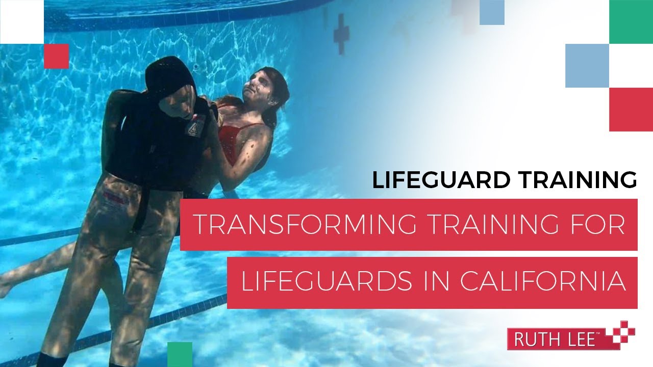 Californian Lifeguards Training with the Ruth Lee Pool Rescue Manikin ...