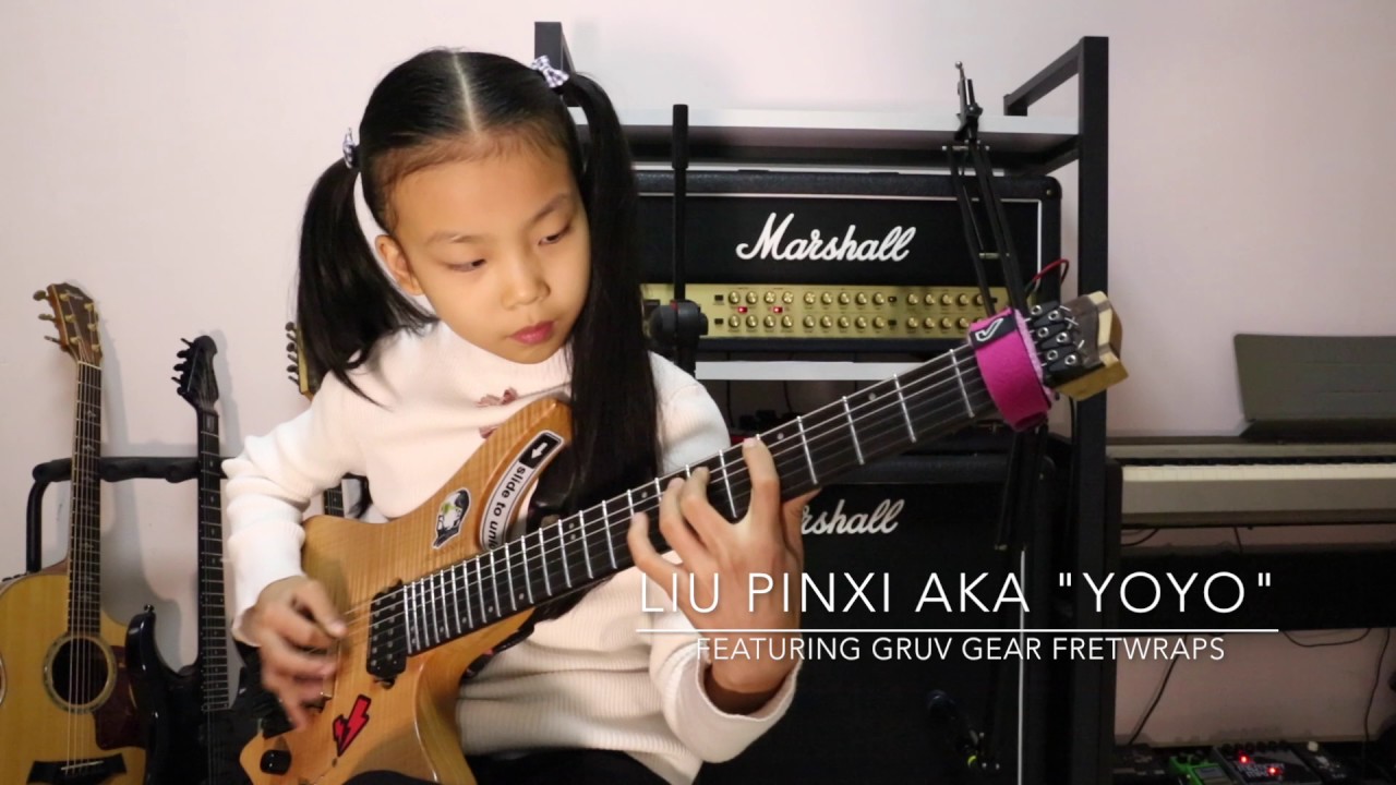 10-year old Liu Pinxi aka "Yoyo" ~ Gruv Gear Artist prodigy from China ...