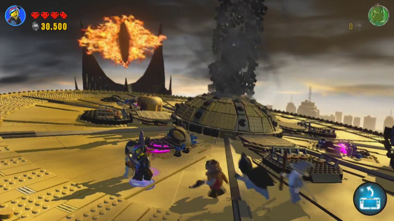 Lego Dimensions--Wii U (part 16) DC-Sauron Boss Battle - YouTube