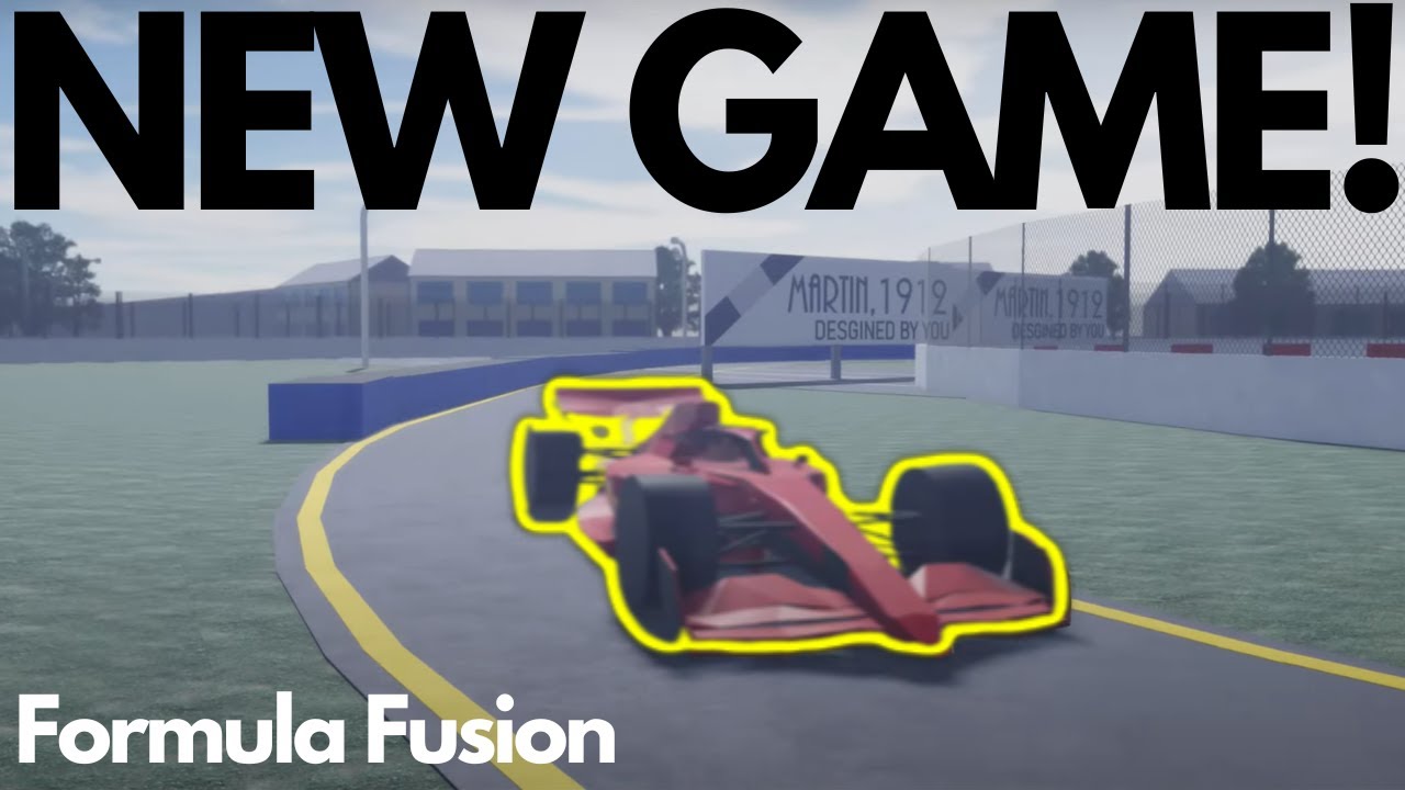 You MUST try this New Roblox F1 Game! (Formula Fusion) - YouTube