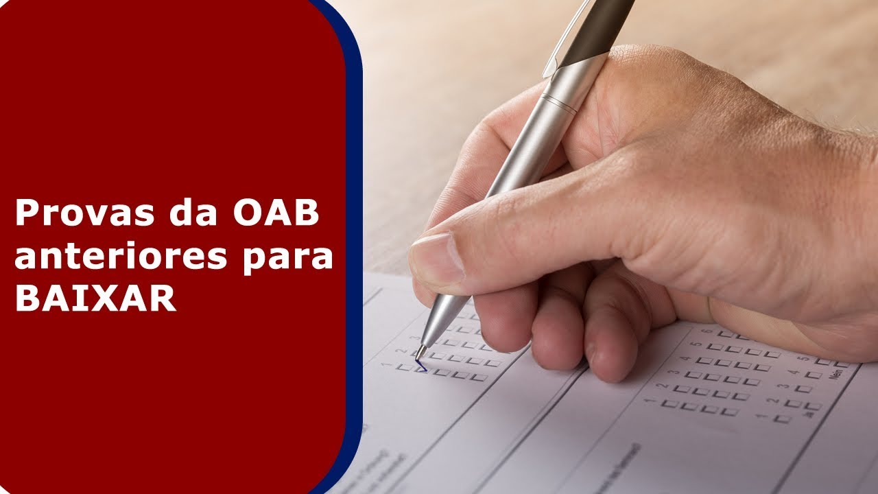 Provas da OAB anteriores para BAIXAR - YouTube