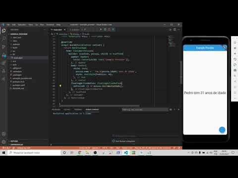 Usando CONSUMER no PROVIDER em FLUTTER - Aula 3 - YouTube