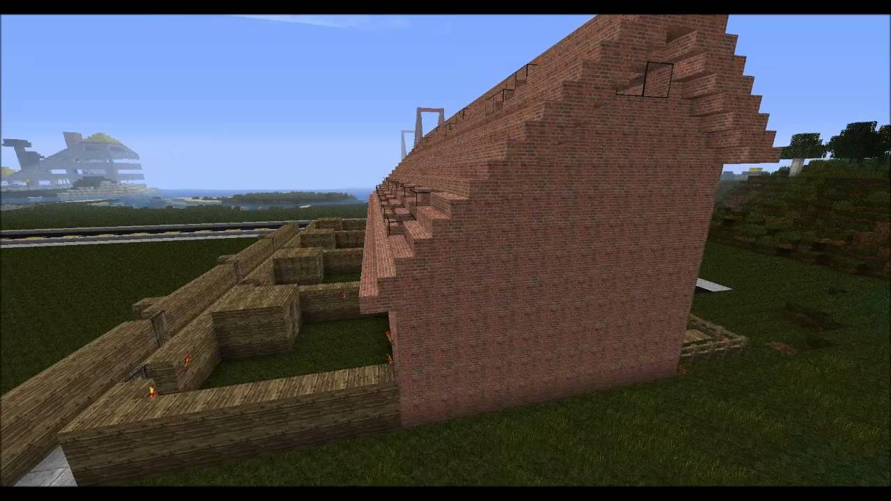 Minecraft Terraced Houses - YouTube