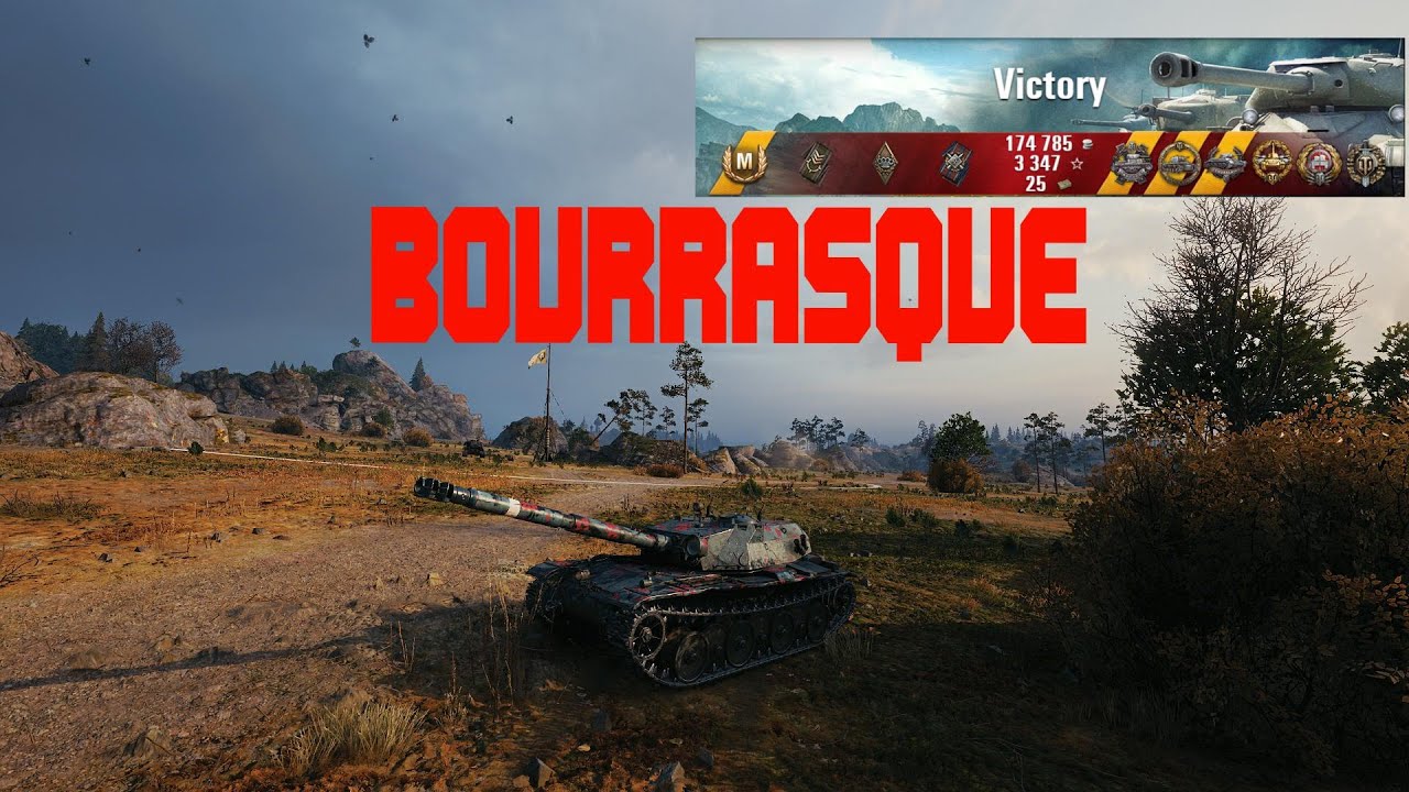 BOURRASQUE | THE REAL FURY | WORLD OF TANKS - YouTube