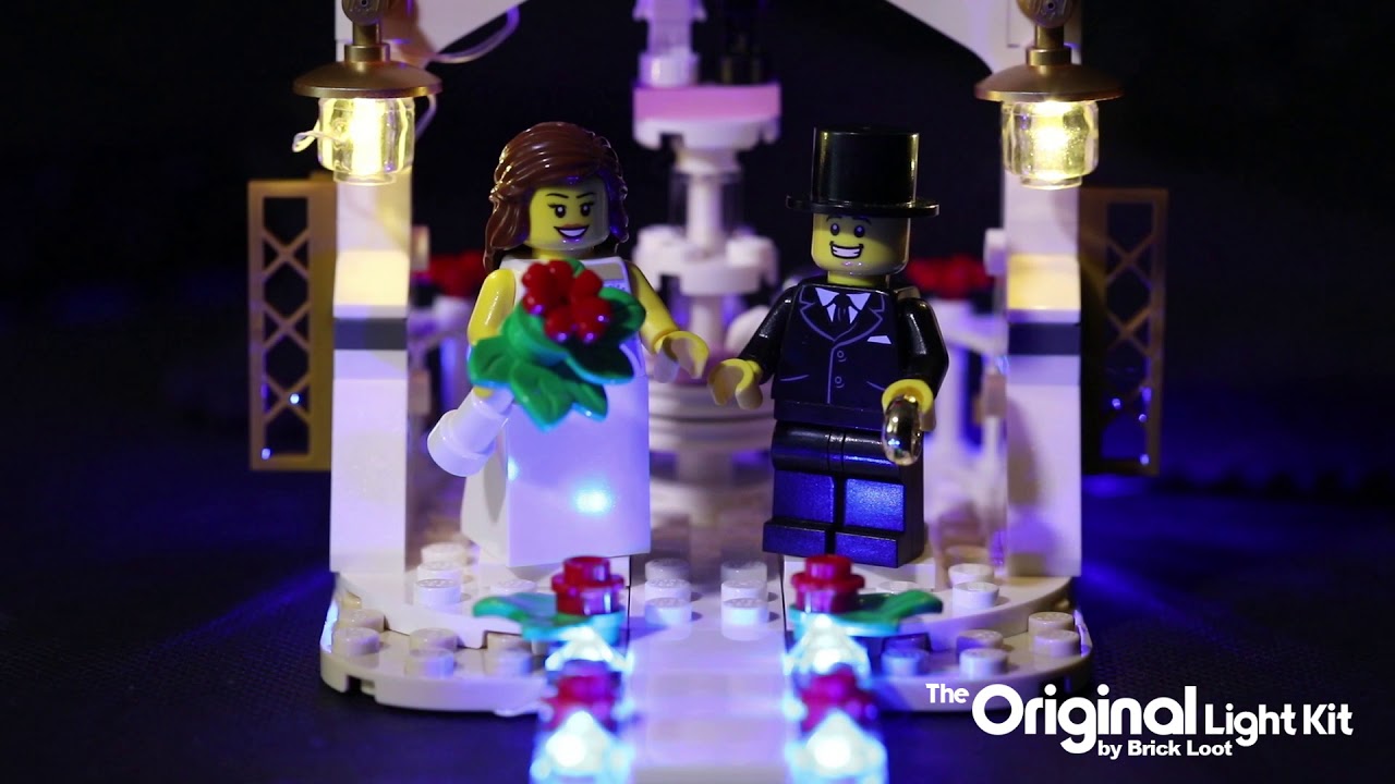 LED Lighting Kit for LEGO Wedding Favor Set 2018 Set 40197 by Brick ...