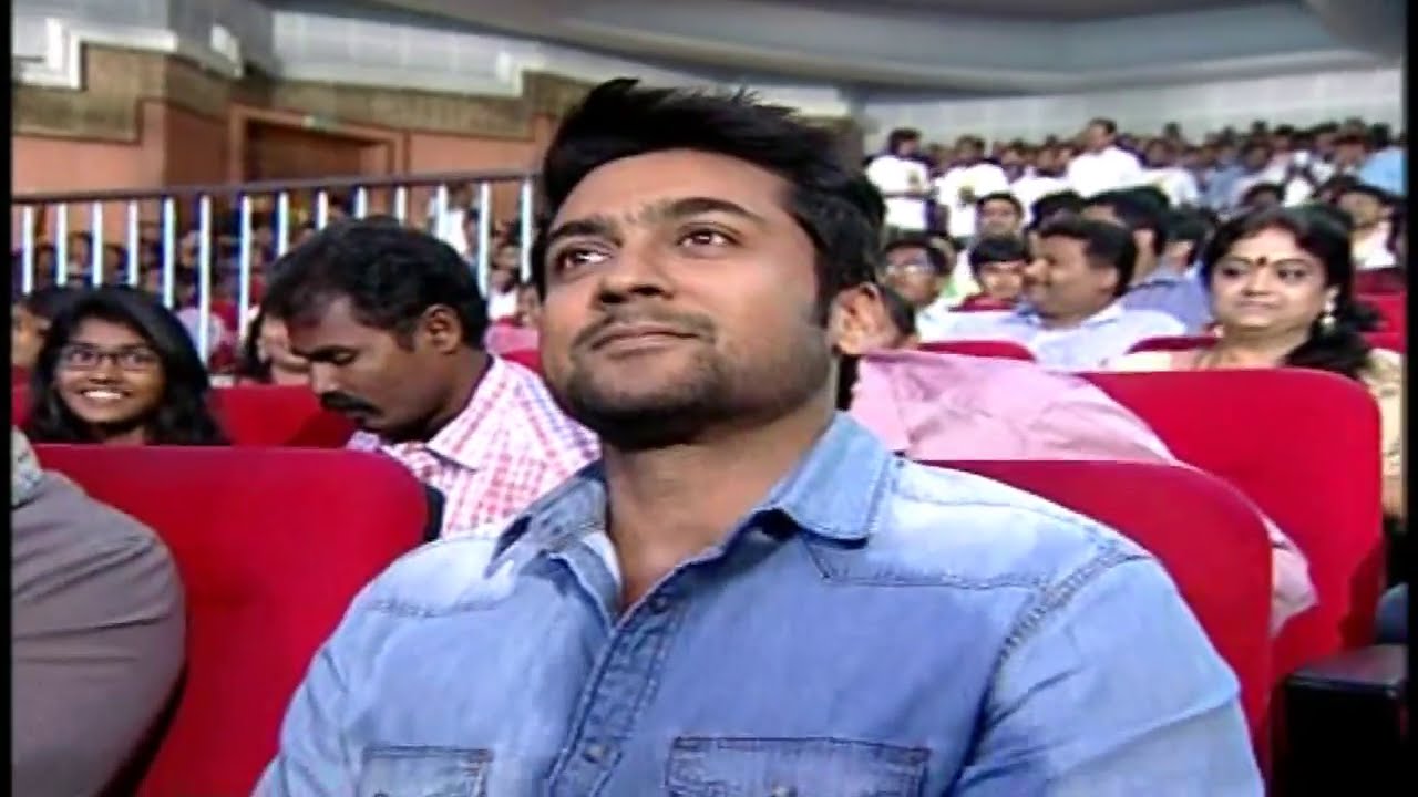 Singam Surya Grand Entry at Surya's Memu Movie Audio Launch | Surya ...