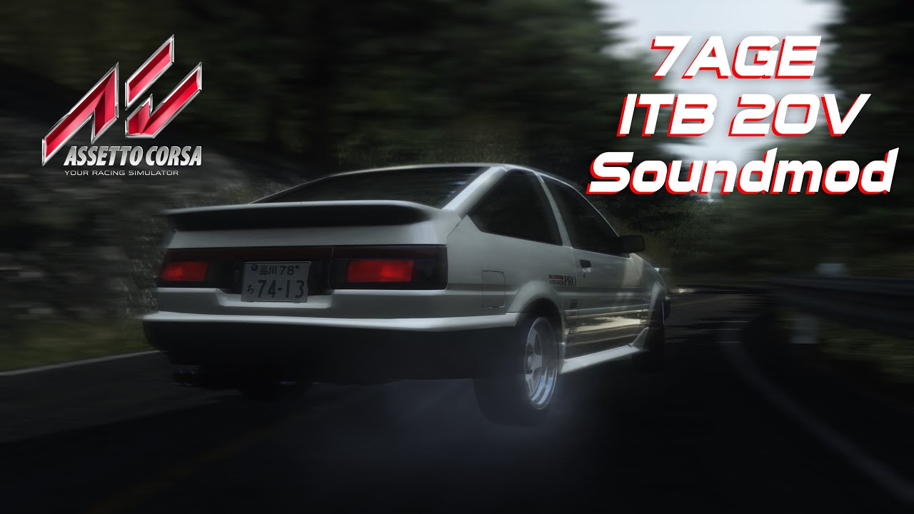 Assetto Corsa -7AGE ITB 20V Soundmod [Teaser] - YouTube