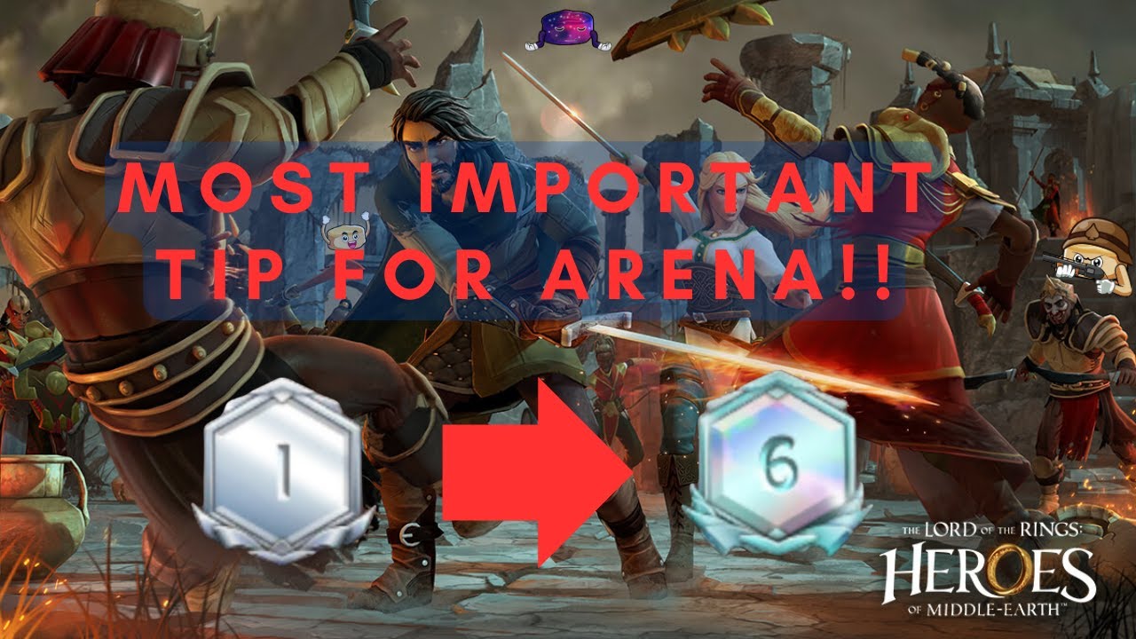 LOTR Heroes of Middle Earth │ The Most Important Arena Tip - YouTube