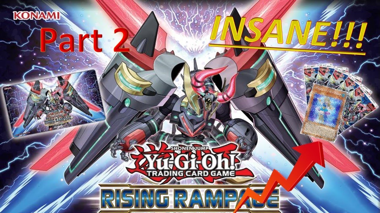 (part 2) INSANE YU-GI-OH RISING RAMPAGE BOOSTER BOX, PARAREL RARE ...