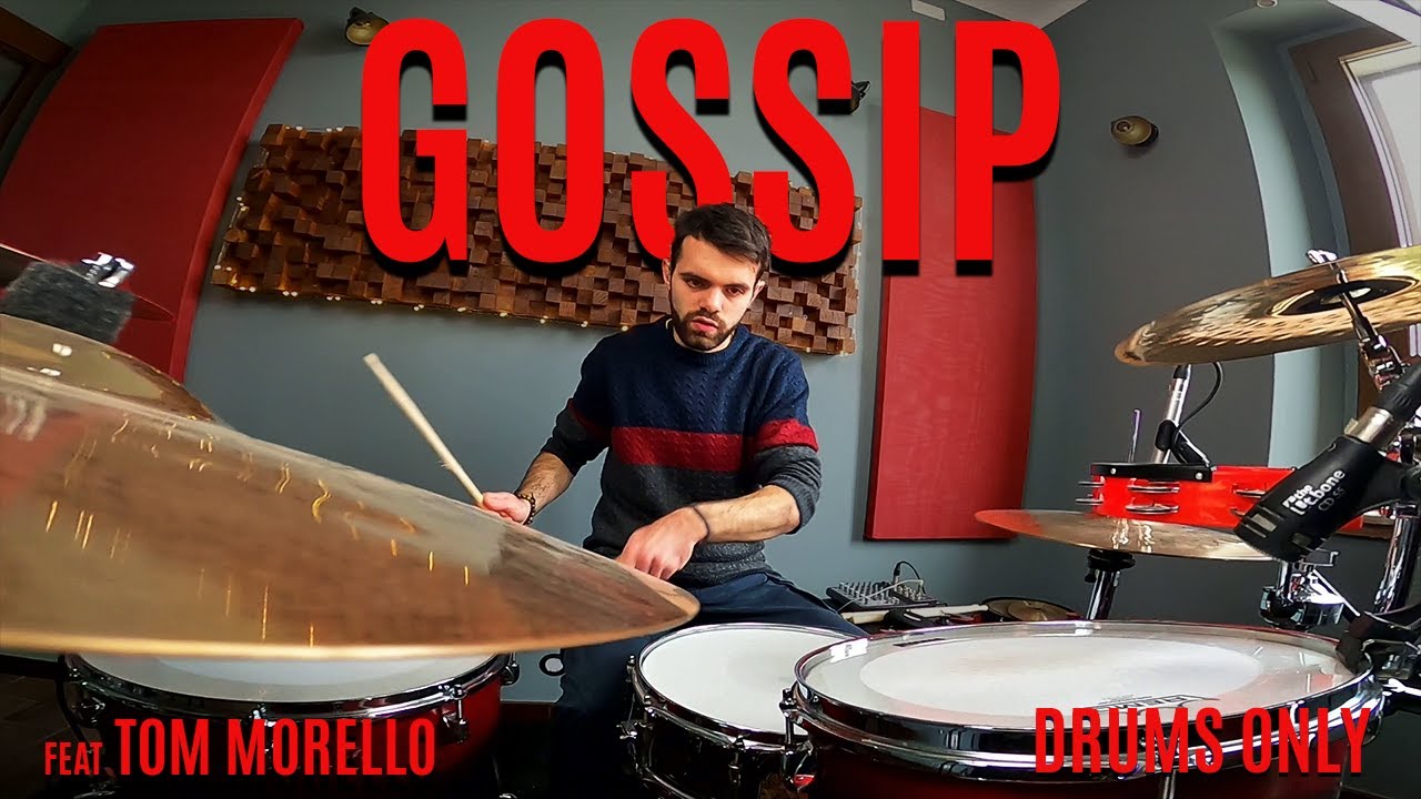 Gossip - Maneskin - Drums Only - LB Drum - YouTube