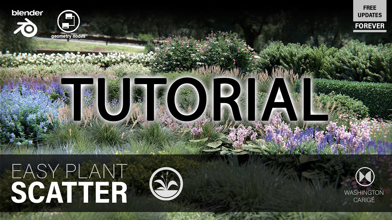 Easy Plant Scatter Tutorial - YouTube