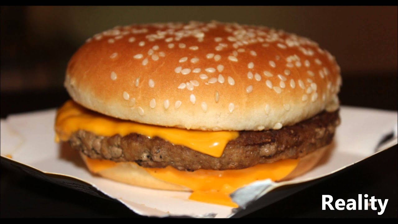 Fast Food Advertising VS. Reality - YouTube