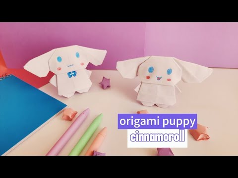 Origami Cinnamoroll | Easy Paper Craft Saniro - YouTube