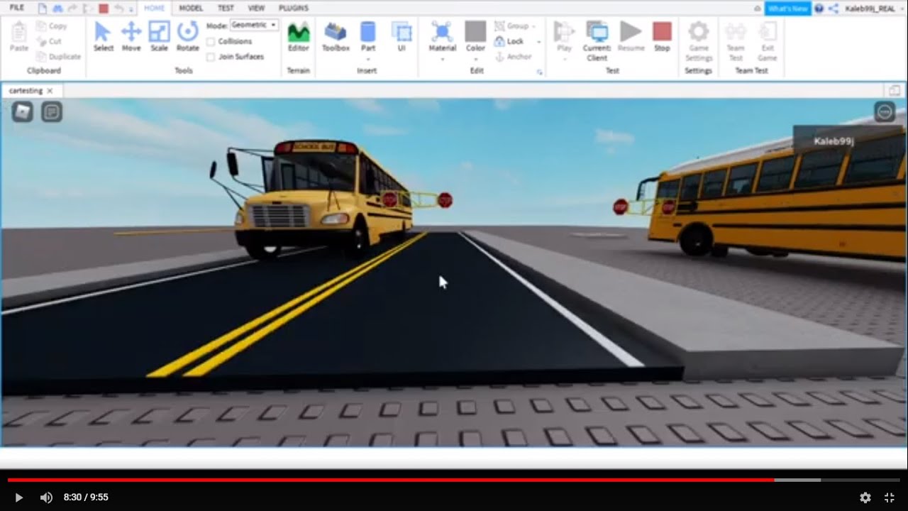 Roblox Extended Stop Arm for School Buses - YouTube