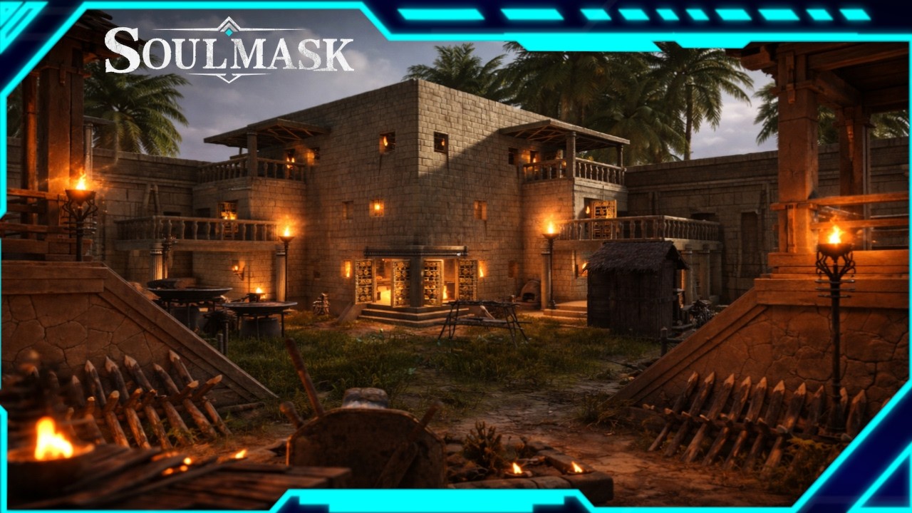 Soulmask: Shifting Sands I found a place where my base will stand! | # ...