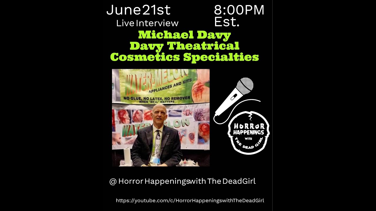Michael Davy Theatrical Cosmetics Specialists - YouTube