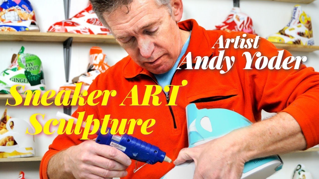 Sneaker Art Sculpture by Andy Yoder | Into the Artist Studio - YouTube