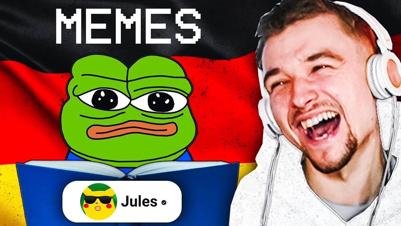 JULES auf den Spuren der DEUTSCHEN MEMES... | Dävid Reaktion - YouTube
