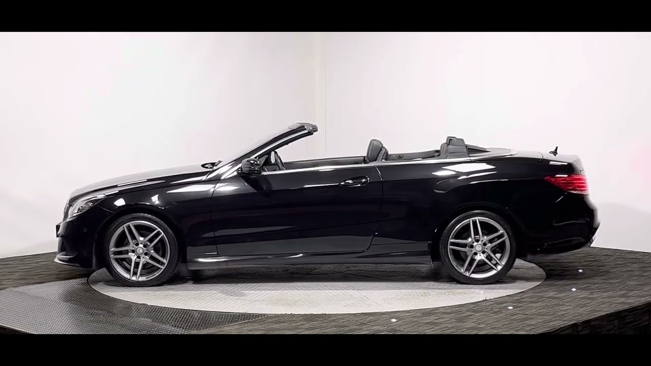 Mercedes E220 Convertible 360 View BGG - YouTube