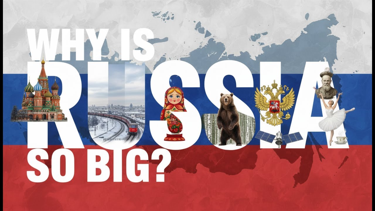 Why is Russia sooo big ? - YouTube