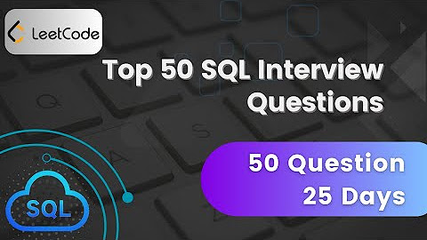 Top 50 SQL Interview Questions - YouTube