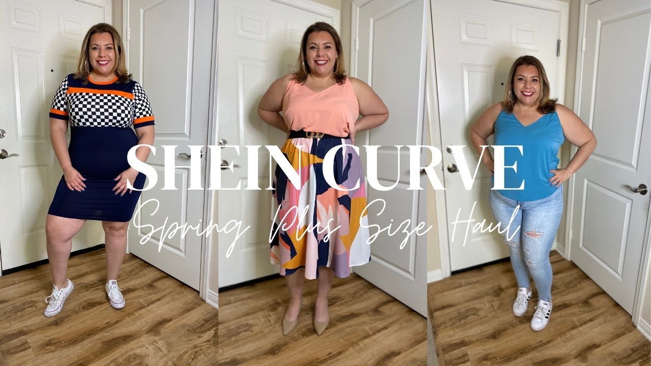 Shein Curve Spring Haul | Plus Size Spring Haul - YouTube