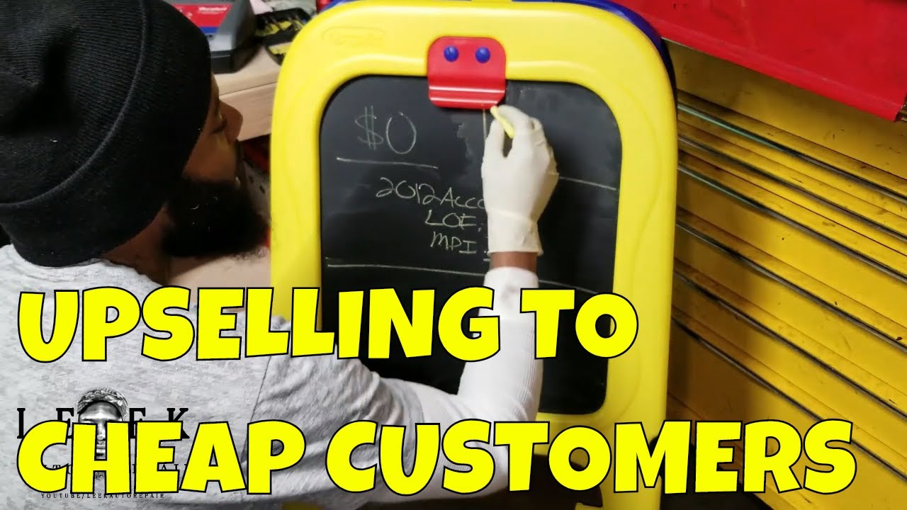 Upselling To Cheap Customers - YouTube