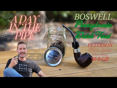 Peterson Deluxe System Dark Smooth 9s & Boswell Pennsylvania Dutch Treat | A Day in the Pipe