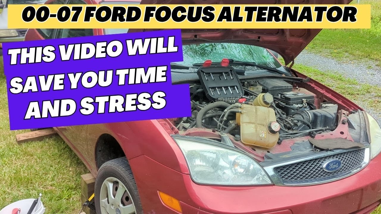 2000-2007 Ford Focus Alternator Replacement | DIY - YouTube