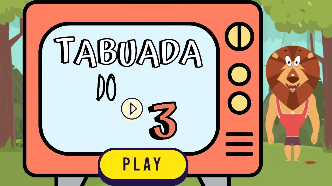 TABUADA DO 3 | Forma divertida de estudar a tabuada de multiplicação ...