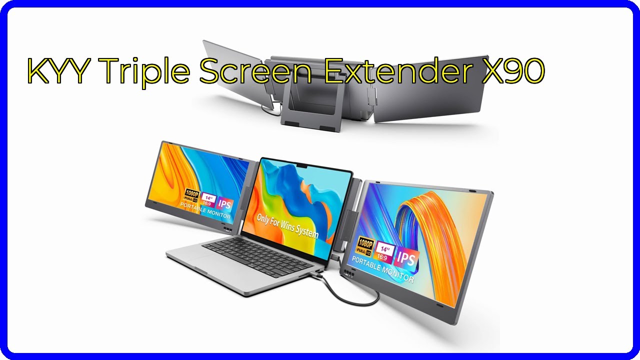REVIEW (2024): KYY Triple Screen Extender X90. ESSENTIAL details. - YouTube