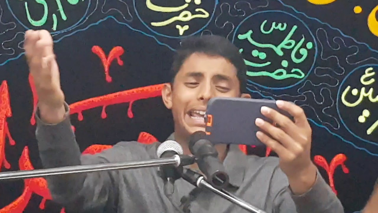 NADEEM SRAWAR NOHA || bhai meray hussain no hassan || Reciter Ali Nasar ...