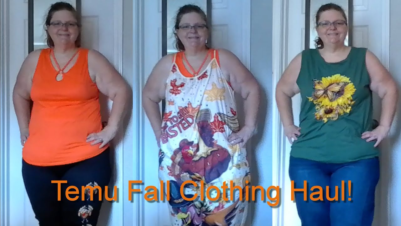 Temu It's Fall Clothing Hall - YouTube