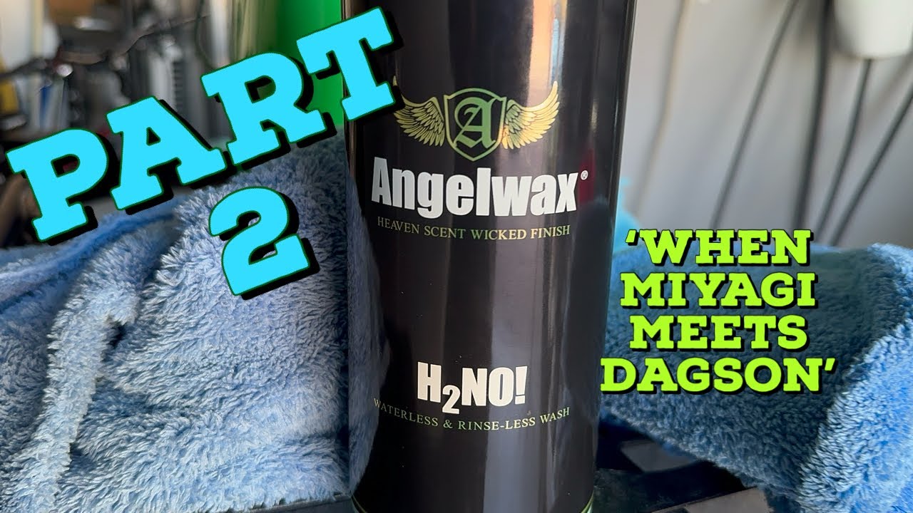 Teaching Rinseless/ Waterless Washing/ Angelwax H2No! / Car Care/ Auto ...