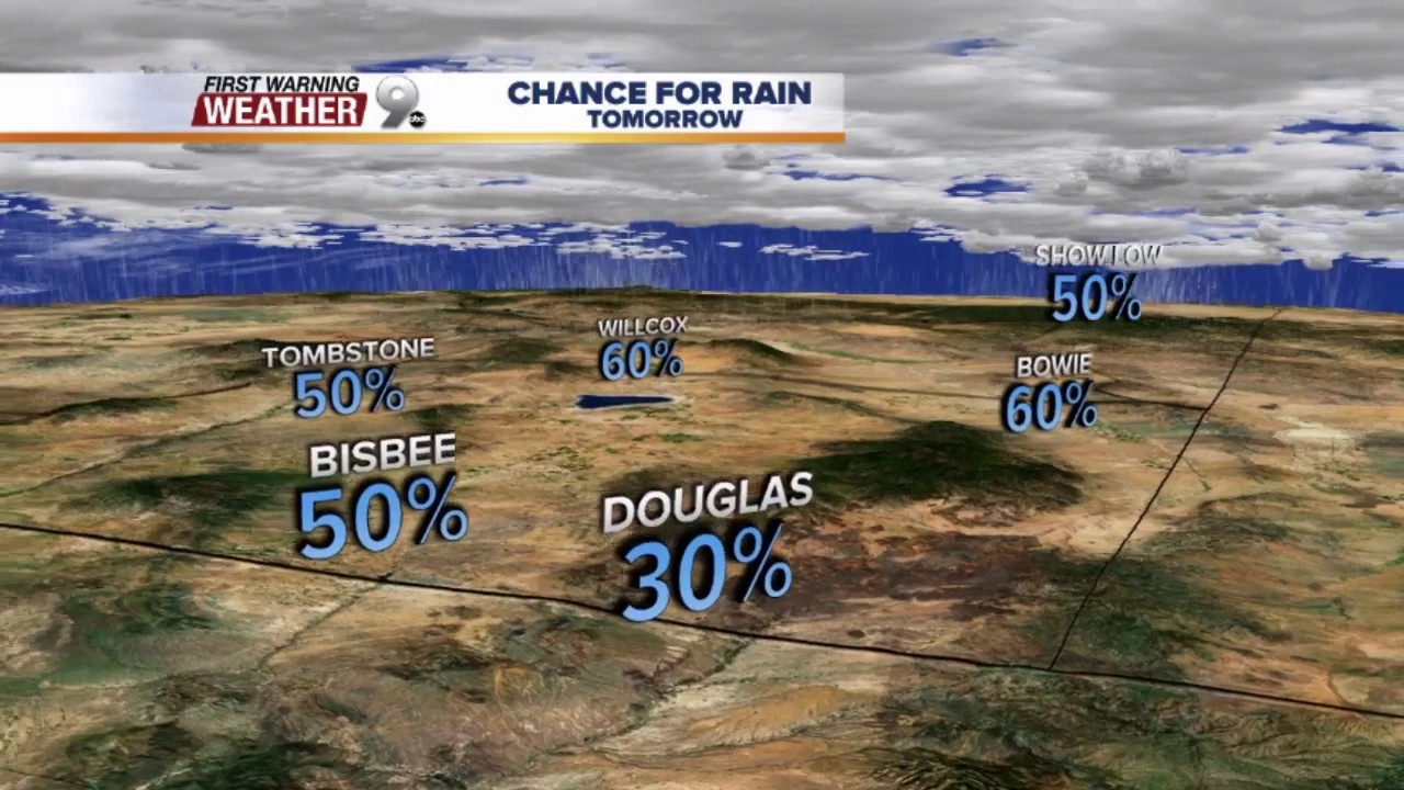 Chief Meteorologist Erin Christiansen's KGUN 9 Forecast Monday, May 8 ...