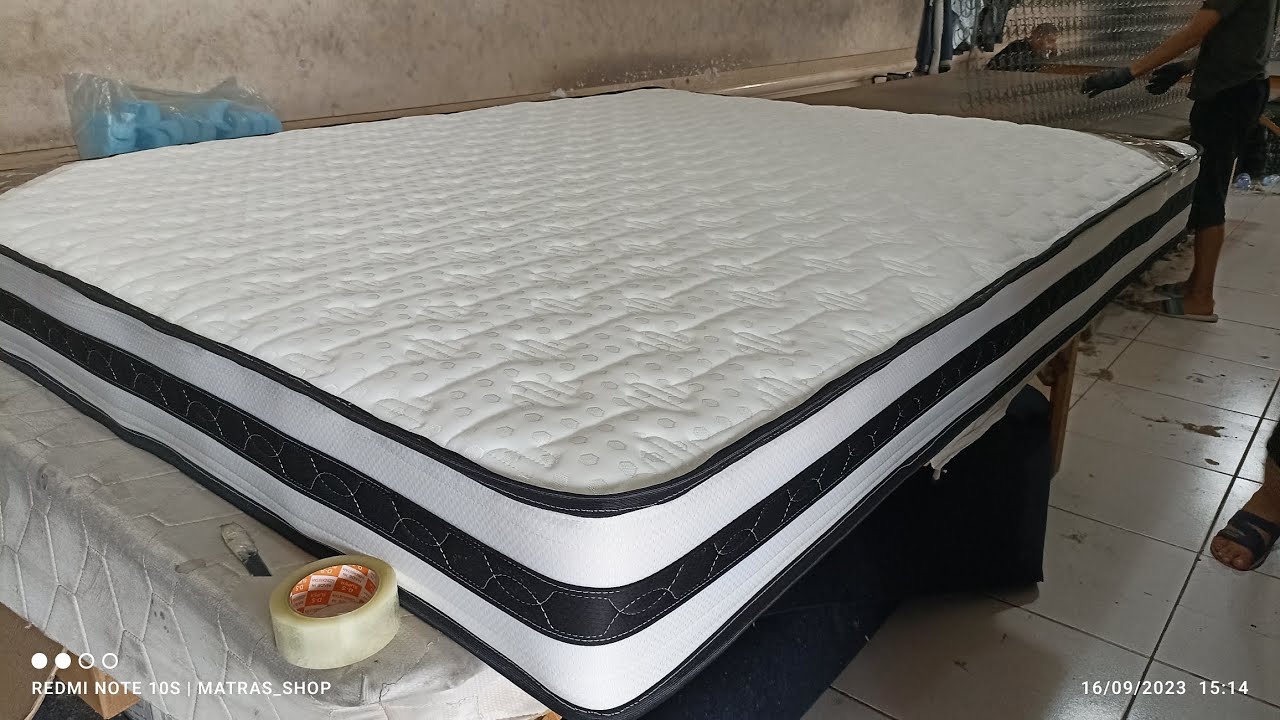 Matras material tikilish jarayoni - YouTube