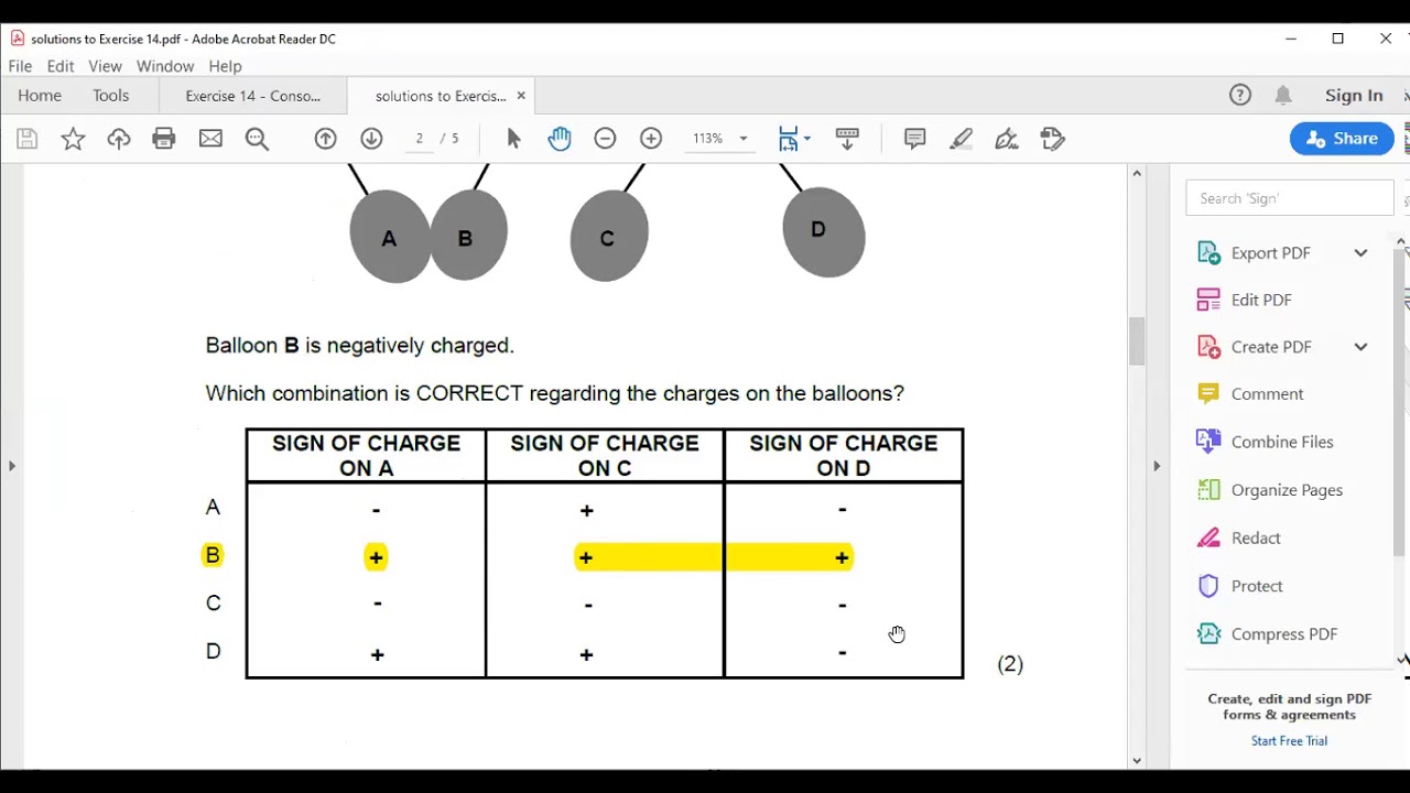 zoom Electrostatics 4 - YouTube