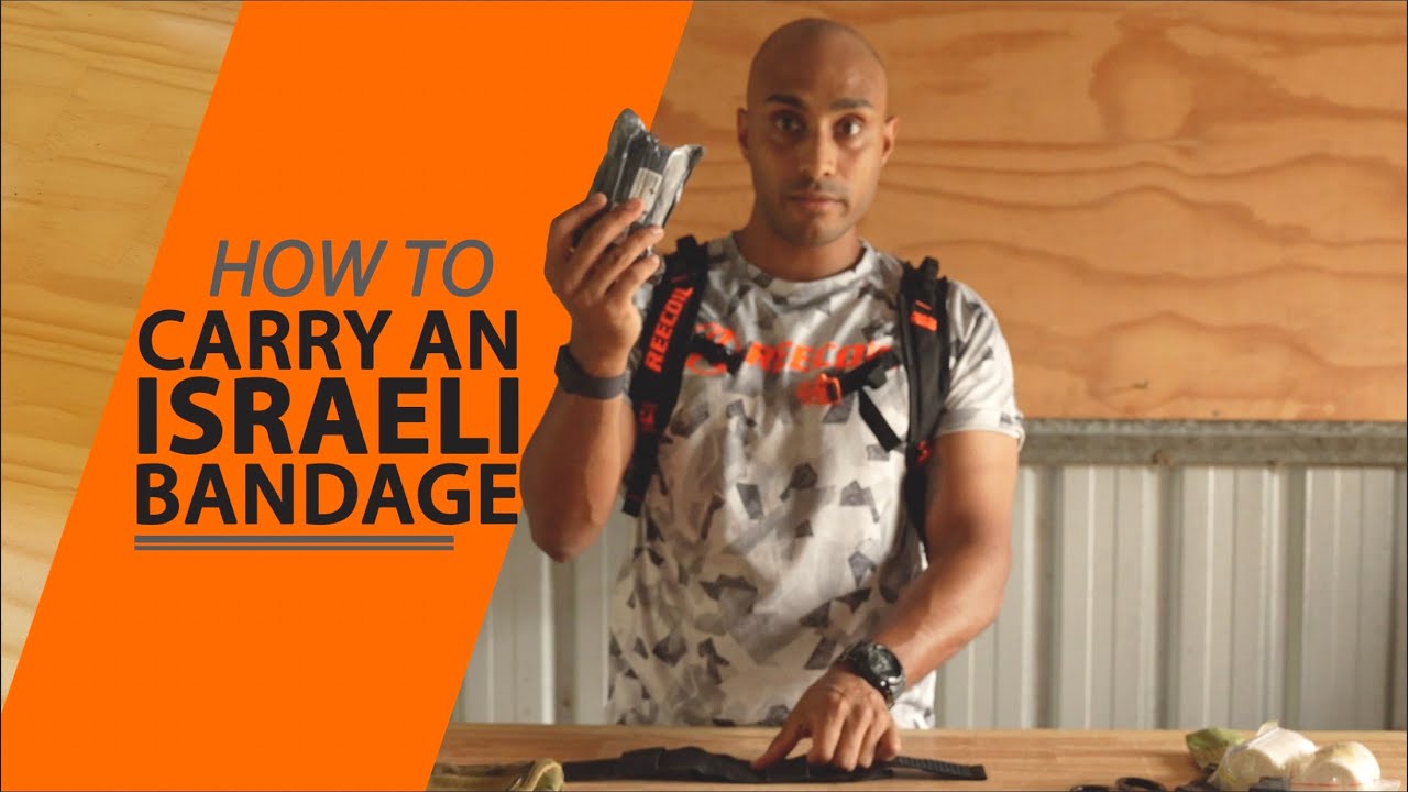 How to carry an Israeli Bandage and Combat Gauze on your AUDAX ...