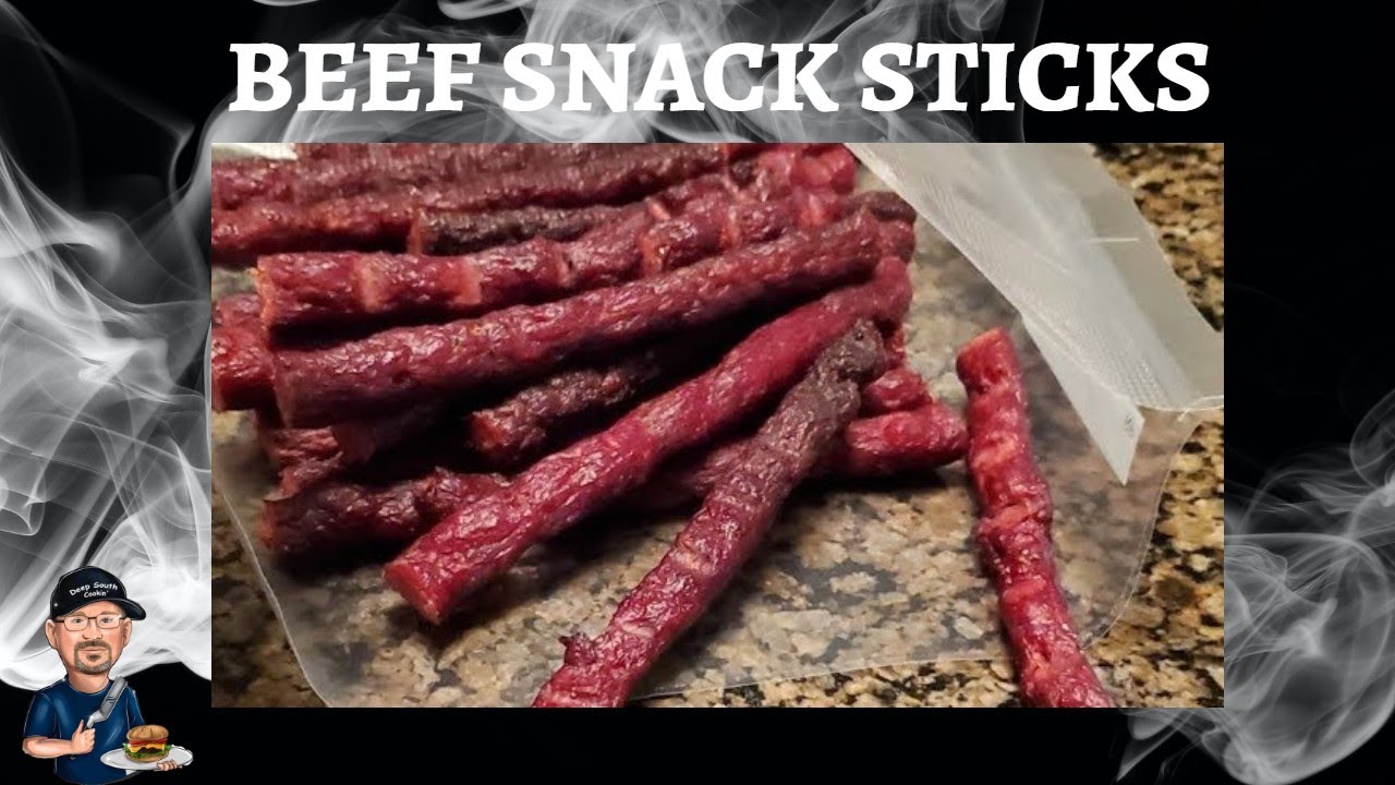 How to Make Beef Snack Sticks - YouTube