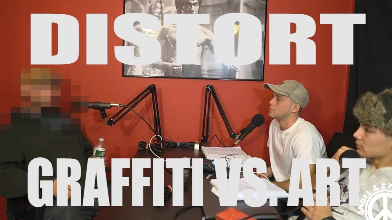 Graffiti Vs Art: DISTORT - YouTube