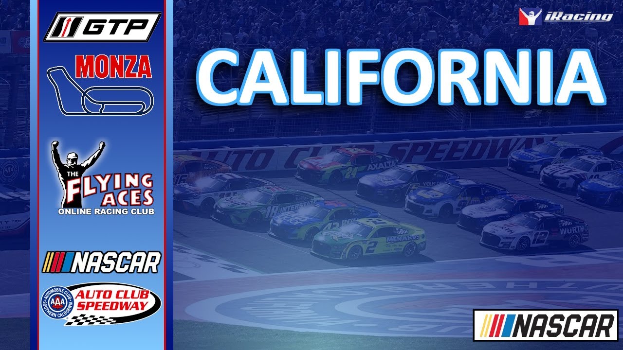 NASCAR: California (Auto Club) / GTP: Monza: 6 January 2025 - YouTube