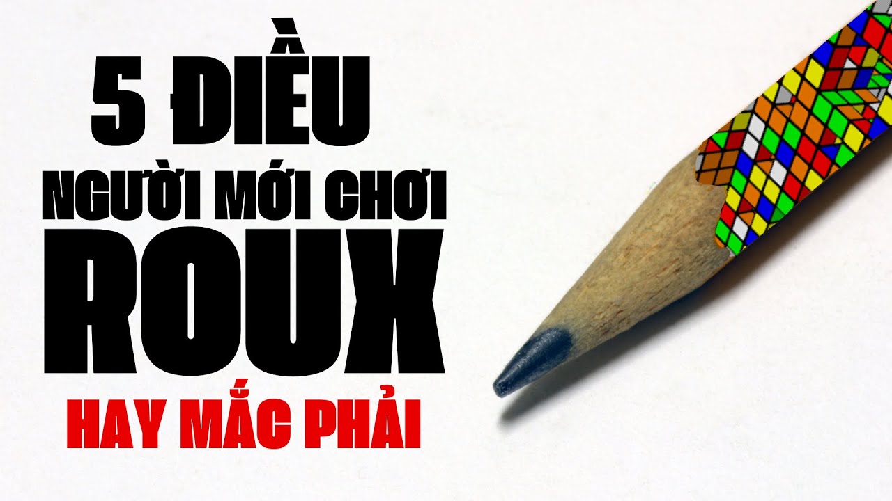 5 điều người mới chơi Roux method mắc phải khi làm FIRST BLOCK | Việt Roux - YouTube