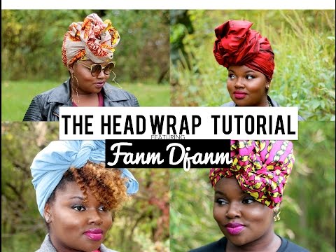 THE HEAD WRAP TUTORIAL FEAT. FANM DJANM | CharyJay