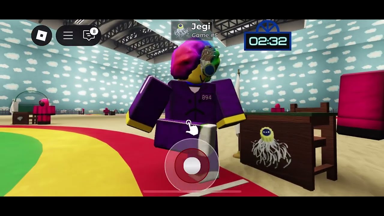 How to beat Gonggi in Six Legged Penta (Octopus Game Roblox) - YouTube