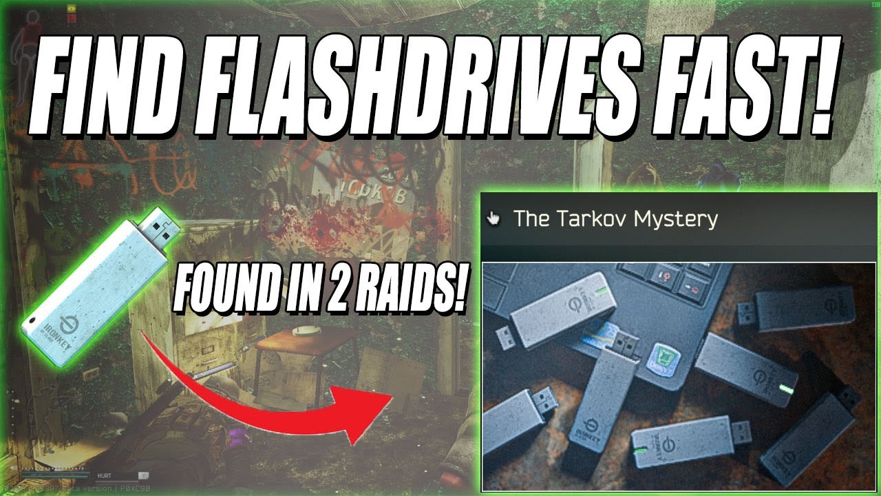Where To Find Encrypted Flashdrives! - Escape From Tarkov - YouTube