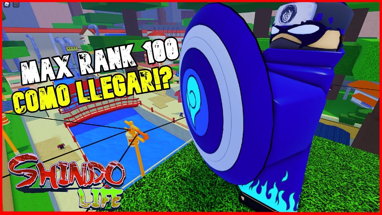 Max Rank 100 | Como subir rápido de rango | Shindo Life - YouTube