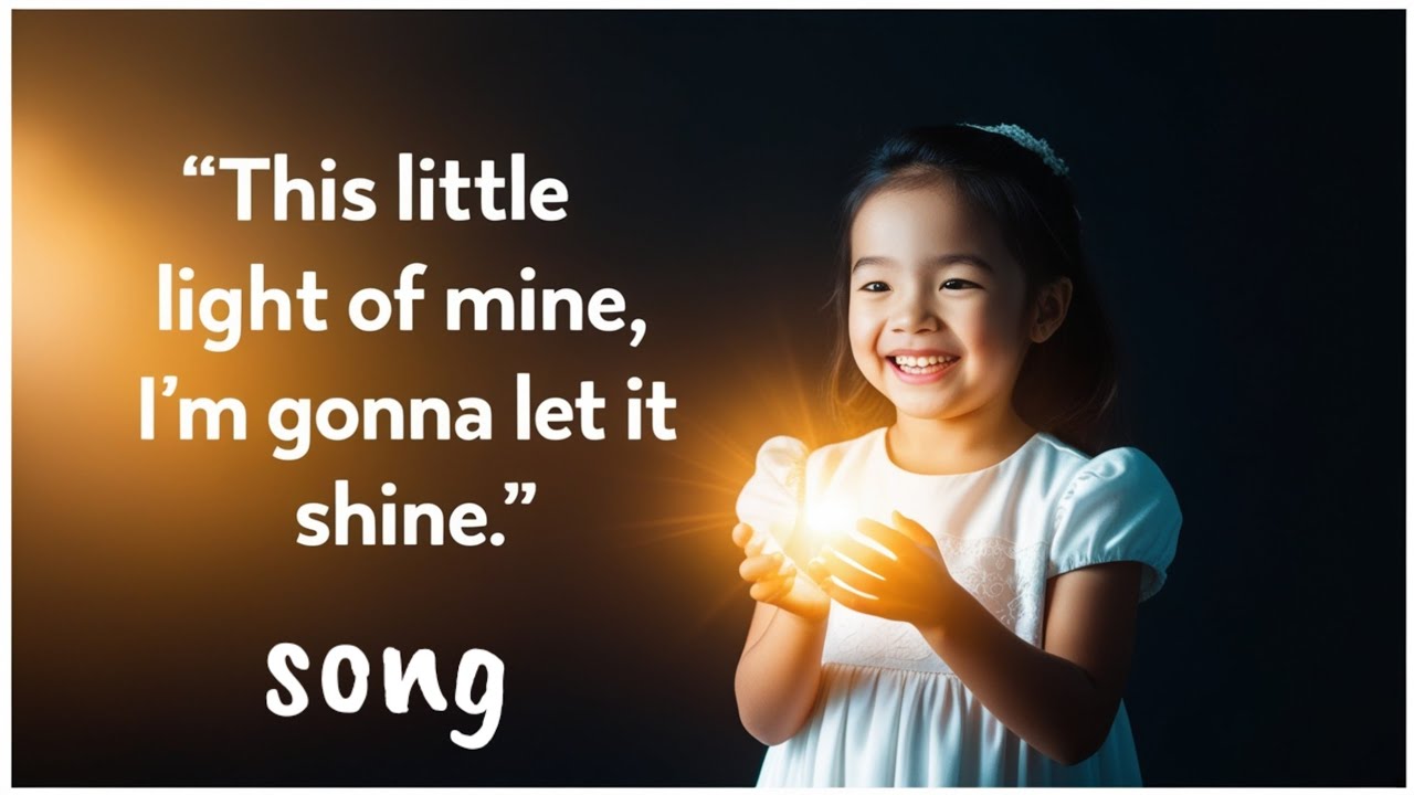 This Little Light of Mine Song for Kids | Let It Shine | Bible Songs ...